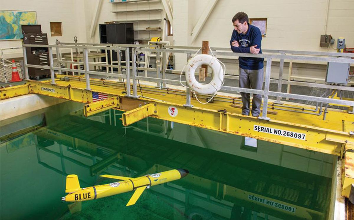 Acoustic Optic Test Tank | School for Marine Science & Technology ...